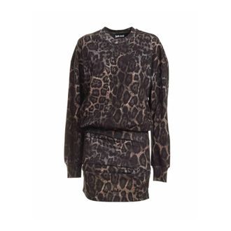Roberto Cavalli Robe Courte - Femme - Robes - Brun - Taille: 42 FR