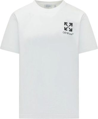 Off-white Homme, Tops, Blanc, Taille: M Small Arrow Slim T-Shirt