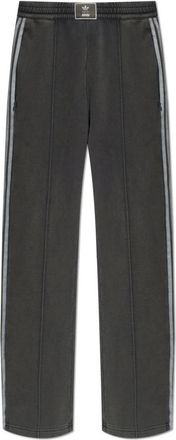 adidas Femme, Pantalons, Gris, Taille: 42 FR Pantalon de surv&ecirc;tement en molleton French Terry