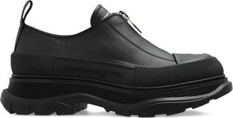 Alexander McQueen Sneakers mit Logo-Print - Schwarz