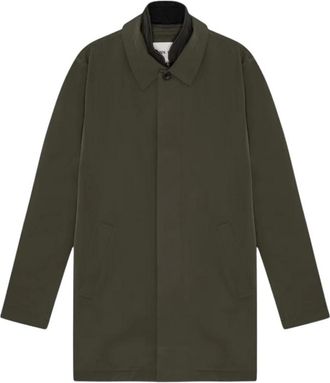 Nn.07 Nn07, Homme, Manteaux, Vert, Taille: M Blake Trench