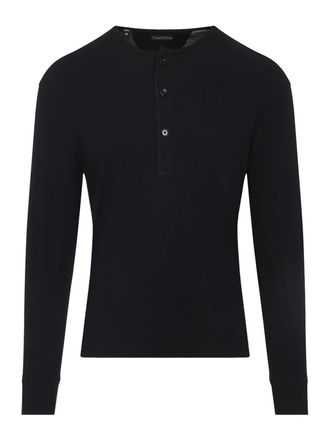Tom Ford Pull Col Rond - Noir