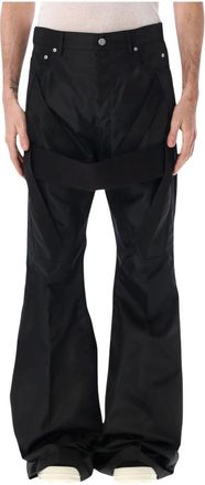 Rick Owens Homme, Pantalons, Noir, Taille: W33 Megastrapped Bolans