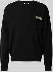 Woodbird Strickpullover mit gerippten Abschlüssen Modell Kurt