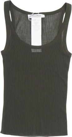 Max Mara Femme, Tops, Vert, Taille: 40 FR Bastia Top