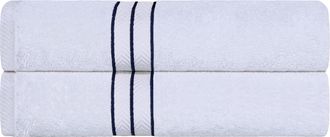 Superior T&uuml;rkische Baumwolle, ultrapl&uuml;schiges 2-teiliges Badetuch-Set, &uuml;bergro&szlig;e Handt&uuml;cher f&uuml;r Erwachsene und Kinder, Hotel-Kollektion, flauschig weich, schne