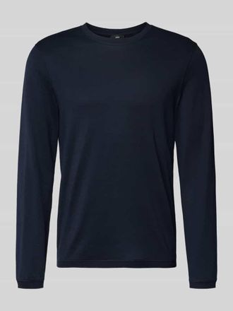 Cinque Longsleeve mit gerippten Abschl&uuml;ssen Modell BADI