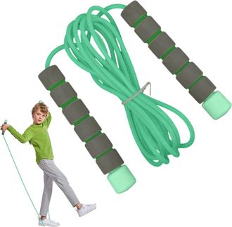 Generico Springseil f&uuml;r Kinder, Knotenfreies Springseil f&uuml;r Kinder, leichtes Springseil mit rutschfestem Griff, f&uuml;r Fitness zu Hause f&uuml;r Kinder und Erwachsene