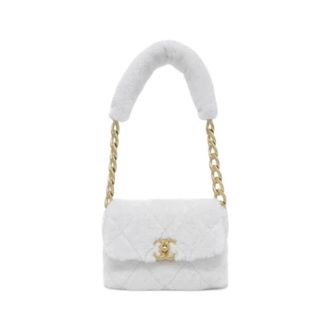 Chanel Pre-owned Vintage Schultertasche - - Pre-owned - Damen - Wei&szlig; - ONE SIZE