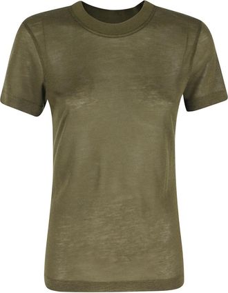 Filippa K Femme, Tops, Vert, Taille: 40 FR Lyocell Cashmere Tee