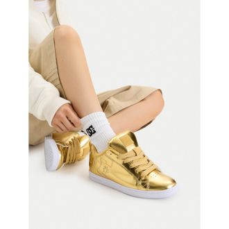 DC Sneakers DC Shoes EO-COURT GRAFFIK DC01662116 Goldfarben