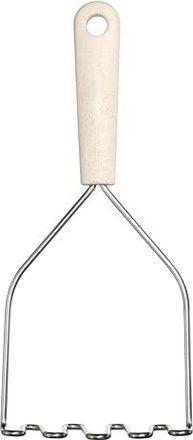 Gastromax GastroMax Kartoffelstampfer 28 cm BIO | Leinen | Lebensmittel Kochen Küche Utensil | Spülmaschinenfest | Lebensmittelgeprüft und BPA-frei | L28,5 x W1