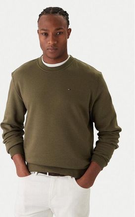 Tommy Jeans Sweatshirt DM0DM20741 Grün Regular Fit