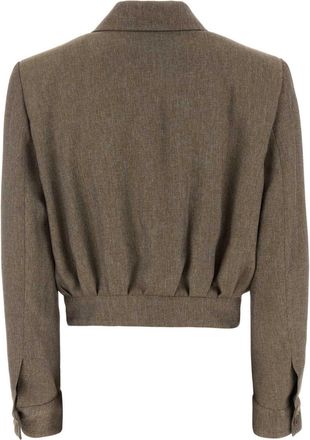 Giorgio Armani Caban Coat - Brown