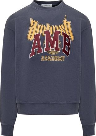 AMBUSH Ambush, Homme, Sweatshirts et sweats &agrave; capuche, Bleu, Taille: S Graphic SweaT-shirt