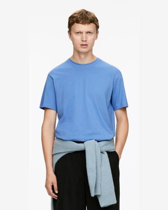 Arket T-Shirt Mit Normaler Passform 170 GSM -Blau
