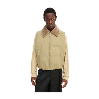 Nanushka Mexim Vest - - Jackets - Herren - Beige - L