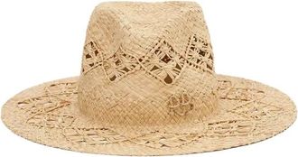 Ruslan Baginskiy Chapeau Fedora - Femme - Accessoires - Beige - Taille: M