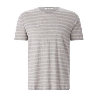 Stefan Brandt Gestreiftes T-Shirt - - Tops - Herren - Grau - XL