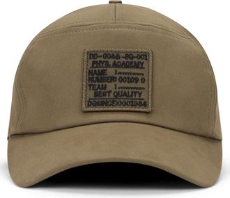 Dolce & Gabbana Homme, Accessoires, Vert, Taille: 59 CM Casquette de baseball en gabardine de coton