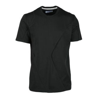 Dirk Bikkembergs Homme, Tops, Noir, Taille: M T-shirt en coton