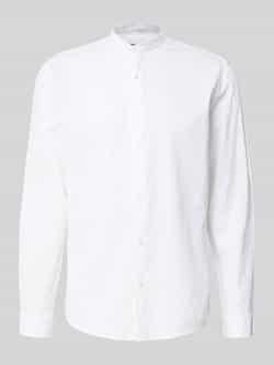 Mc Neal Regular Fit Freizeithemd aus Leinen-Baumwoll-Mix