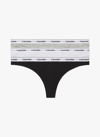 Calvin Klein Lot de 3 tangas en coton