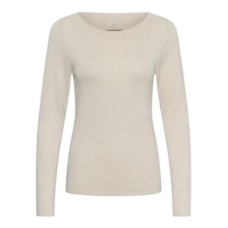 Kaffe Tricots - Femme - Pulls - Beige - Taille: 44 FR