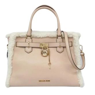 Michael Kors Sacoche Hamilton Pre-owned - Femme - Pre-owned - Beige - Taille: ONE Size