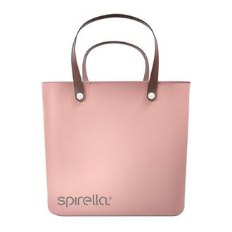 Spirella Multifunktionaler 25L Korb aus 100% recyceltem Polypropylen, ideal f&uuml;r die Aufbewahrung, Organisation und Dekoration Ihres Hauses oder B&uuml;ros, Rosa