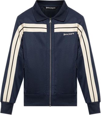 Palm Angels Rei&szlig;verschluss-Sweatshirt - - Sweatshirts & Hoodies - Herren - Blau - 2XL