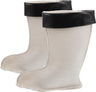 Beaupretty 2 Pi&egrave;ces Doublure Thermique pour Longues Chaussettes Int&eacute;rieures Polaire Douce pour Pluie et Neige Isolant Chaud pour Femmes et Hommes Taille Adapt&eacute;e