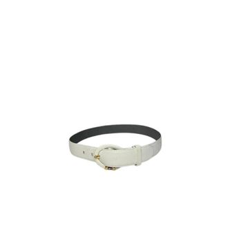 Dior Pre-owned Vintage Leather Belt - - Pre-owned - Damen - Wei&szlig; - ONE SIZE