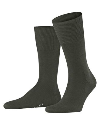 Falke Glatte Socken Airport mit klimaregulierender Merinowolle in