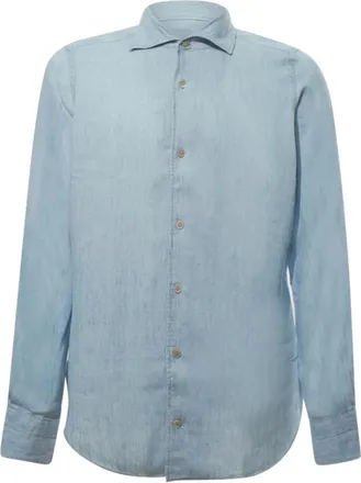 Eleventy Homme, Chemises, Bleu, Taille: 2XL Chemise Dandy