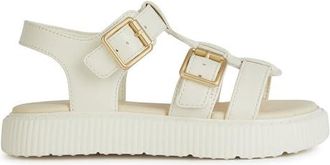 Geox Femme J Sandal Kodette Gir, Lt Ivoire, 37 EU