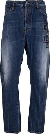 Dsquared2 Homme, Jeans, Bleu, Taille: 3XL Jeans Slim-fit