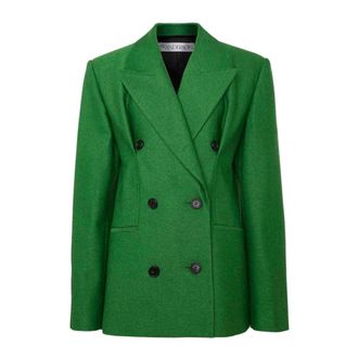 J.W.Anderson Tailored Hourglass Blazer - - Jackets - Damen - Gr&uuml;n - XS