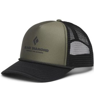 Black Diamond Flat Bill Trucker - Kappe