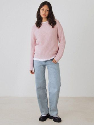 Honest Basics Strickpullover Grobstrick Pullover Damen aus Bio-Baumwolle