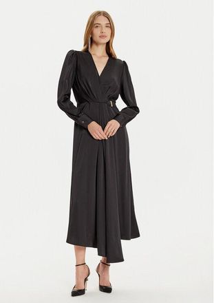 Fracomina Coctailkleid FR24WD3002W41101 Schwarz Regular Fit