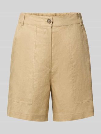 Max Mara Regular Fit Shorts aus reinem Leinen Modell IVELETTA