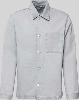 Marc O'Polo Denim Regular Fit Hemdjacke aus reiner Baumwolle