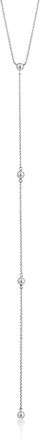 Ania Haie Damen Y-Halskette MODERN MINIMALISM Modern Beaded aus 925 Sterling Silber, Federringverschluss, L&auml;nge 40,5cm + 5cm Verl&auml;ngerung, inkl. Geschenkverpack