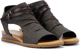 Blowfish Damen Butterfly Keilsandale, Schwarz, 37 EU