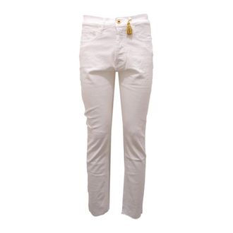 Cycle Ripped Stone Wash Denim Jeans - - Jeans - Damen - Wei&szlig; - W28