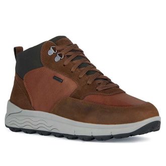 Geox Herren U SPHERICA 4X4 B ABX Ankle Boot, Cognac, 43 EU