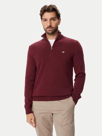 GANT Pullover 8030170 Dunkelrot Regular Fit