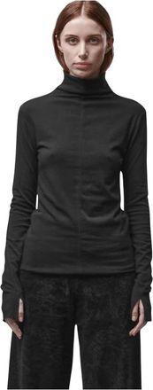Thom Krom Col roul&eacute; raffin&eacute; - Femme - Tops - Noir - Taille: 38 FR
