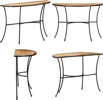 vidaXL Beistelltisch 110x40x77 cm Mango Massivholz - Holztisch - Beistelltisch - Wohnzimmerm&ouml;bel - Esszimmerm&ouml;bel - Mangoholz - Home & Living